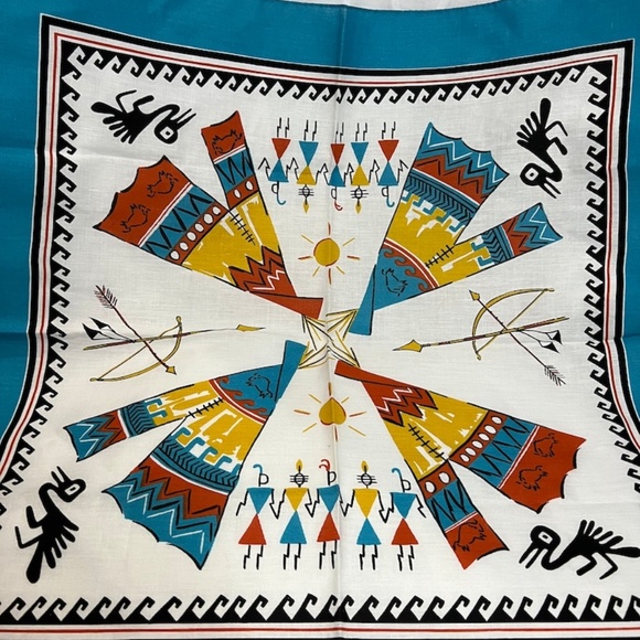 Accessories | Vintage Native American Tribal Handkerchief | Poshmark